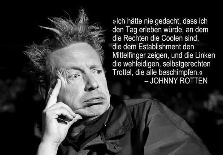 “Rechte sind die Coolen” – Sex Pistols-Sänger Johnny Rotten - TRUTHNEWS